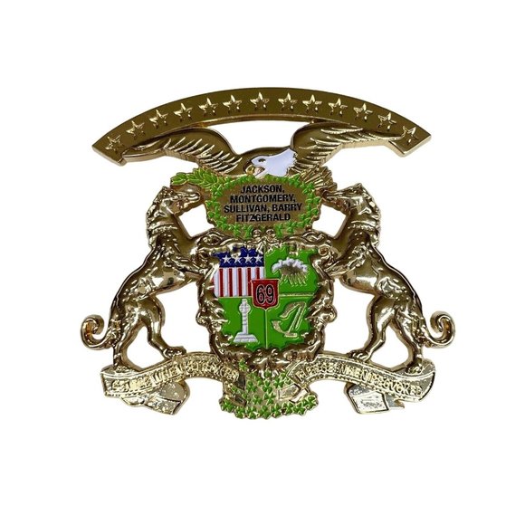 Garryowen & Hiking | Wall Decor | New 69th Infantry Regiment Crest Pin ...